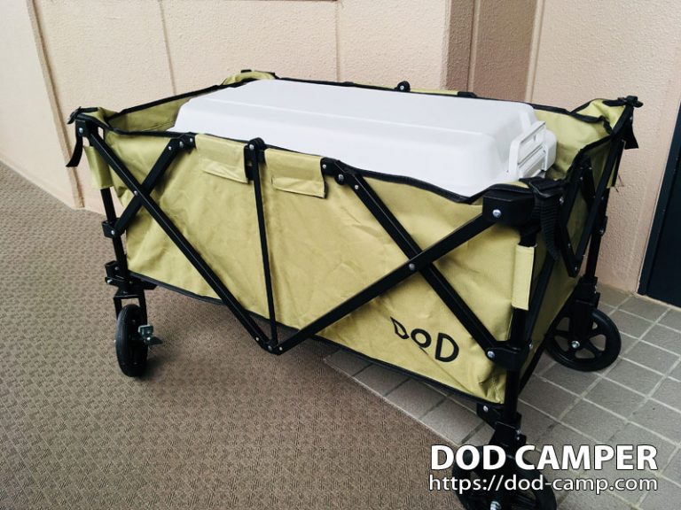 【DOD】アルミキャリーワゴン C2-534-KH【ギアレビュー】 | DOD CAMPER（DODはいいぞおじさんのブログ）